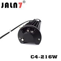 China LED Light Bar JALN7 216W 4Rows Combo Beam LED Driving Lamp Super Bright Off Road Lights LED Work Light Boat Jeep for sale