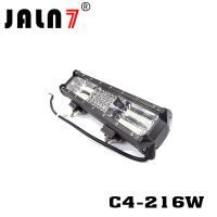 China LED Light Bar JALN7 216W 4Rows Combo Beam LED Driving Lamp Super Bright Off Road Lights LED Work Light Boat Jeep for sale