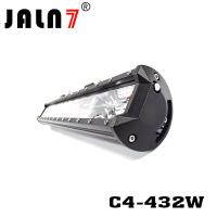 China LED Light Bar JALN7 432W 4Rows Combo Beam LED Driving Lamp Super Bright Off Road Lights LED Work Light Boat Jeep for sale