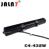 China LED Light Bar JALN7 432W 4Rows Combo Beam LED Driving Lamp Super Bright Off Road Lights LED Work Light Boat Jeep for sale