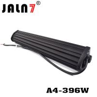 China LED Light Bar JALN7 396W 4Rows Combo Beam LED Driving Lamp Super Bright Off Road Lights LED Work Light Boat Jeep for sale