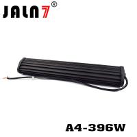 China LED Light Bar JALN7 396W 4Rows Combo Beam LED Driving Lamp Super Bright Off Road Lights LED Work Light Boat Jeep for sale