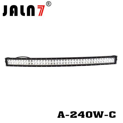 China LED Light Bar JALN7 41.5Inch 240W Curved Spot Flood Combo LED Driving Lamp Super Bright Off Road Light LED Work Light for sale