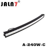 China LED Light Bar JALN7 41.5Inch 240W Curved Spot Flood Combo LED Driving Lamp Super Bright Off Road Light LED Work Light for sale