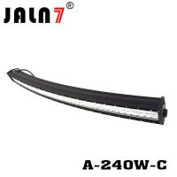 China LED Light Bar JALN7 41.5Inch 240W Curved Spot Flood Combo LED Driving Lamp Super Bright Off Road Light LED Work Light for sale