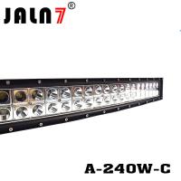 China LED Light Bar JALN7 41.5Inch 240W Curved Spot Flood Combo LED Driving Lamp Super Bright Off Road Light LED Work Light for sale