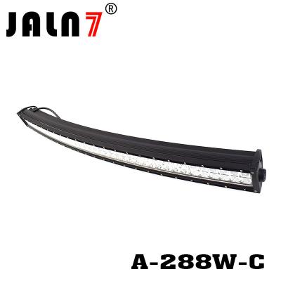China LED Light Bar JALN7 50Inch 288W Curved Spot Flood Combo LED Driving Lamp Super Bright Off Road Light LED Work Light Boat for sale