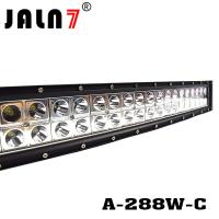 China LED Light Bar JALN7 50Inch 288W Curved Spot Flood Combo LED Driving Lamp Super Bright Off Road Light LED Work Light Boat for sale