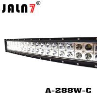 China LED Light Bar JALN7 50Inch 288W Curved Spot Flood Combo LED Driving Lamp Super Bright Off Road Light LED Work Light Boat for sale