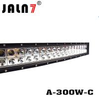 China LED Light Bar JALN7 52Inch 300W Curved Spot Flood Combo LED Driving Lamp Super Bright Off Road Light LED Work Light Boat for sale