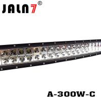 China LED Light Bar JALN7 52Inch 300W Curved Spot Flood Combo LED Driving Lamp Super Bright Off Road Light LED Work Light Boat for sale