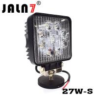 China Led Work Light JALN7 27\W Car Driving Lights Fog Light Off Road Lamp Car Boat Truck SUV JEEP ATV Led Light for sale