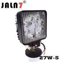 China Led Work Light JALN7 27\W Car Driving Lights Fog Light Off Road Lamp Car Boat Truck SUV JEEP ATV Led Light for sale