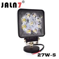 China Led Work Light JALN7 27\W Car Driving Lights Fog Light Off Road Lamp Car Boat Truck SUV JEEP ATV Led Light for sale