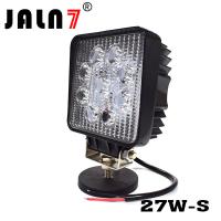 China Led Work Light JALN7 27\W Car Driving Lights Fog Light Off Road Lamp Car Boat Truck SUV JEEP ATV Led Light for sale