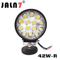 China Led Work Light JALN7 42W Car Driving Lights Fog Light Off Road Lamp Car Boat Truck SUV JEEP ATV Led Light for sale
