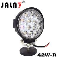 China Led Work Light JALN7 42W Car Driving Lights Fog Light Off Road Lamp Car Boat Truck SUV JEEP ATV Led Light for sale