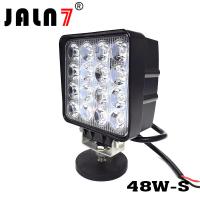 China Led Work Light JALN7 48W Car Driving Lights Fog Light Off Road Lamp Car Boat Truck SUV JEEP ATV Led Light for sale