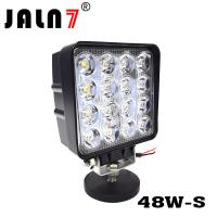 China Led Work Light JALN7 48W Car Driving Lights Fog Light Off Road Lamp Car Boat Truck SUV JEEP ATV Led Light for sale