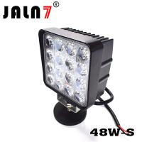 China Led Work Light JALN7 48W Car Driving Lights Fog Light Off Road Lamp Car Boat Truck SUV JEEP ATV Led Light for sale