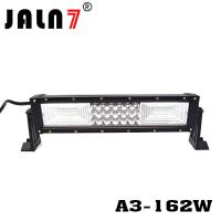China LED Light Bar JALN7 162W 3Rows Combo Beam LED Driving Lamp Super Bright Off Road Lights LED Work Light Boat Jeep for sale