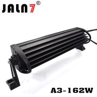China LED Light Bar JALN7 162W 3Rows Combo Beam LED Driving Lamp Super Bright Off Road Lights LED Work Light Boat Jeep for sale
