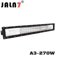 China LED Light Bar JALN7 270W 3Rows Combo Beam LED Driving Lamp Super Bright Off Road Lights LED Work Light Boat Jeep for sale