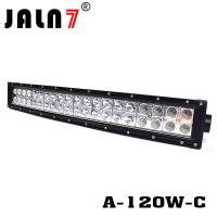 China LED Light Bar JALN7 21Inch 120W Curved Spot Flood Combo LED Driving Lamp Super Bright Off Road Light LED Work Light Boat for sale