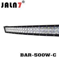 China LED Light Bar JALN7 52Inch 500W Curved CREE Original Spot LED Driving Lamp Super Bright Off Road Lights LED Work Light for sale