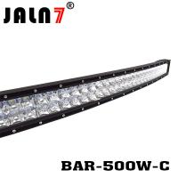 China LED Light Bar JALN7 52Inch 500W Curved CREE Original Spot LED Driving Lamp Super Bright Off Road Lights LED Work Light for sale