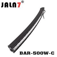 China LED Light Bar JALN7 52Inch 500W Curved CREE Original Spot LED Driving Lamp Super Bright Off Road Lights LED Work Light for sale