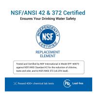 China FPPWFU01 Nsf Natural Coconut Activated Carbon Refrigerator Water Filter Replacement for sale