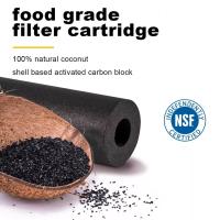 China White NSF42/NSF53 Certified Refrigerator Water Filter for Lead and Sulfur Elimination for sale
