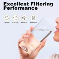 China White NSF42/NSF53 Certified Refrigerator Water Filter for Lead and Sulfur Elimination for sale