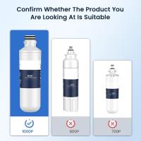 China Household LT1000PC Replacement Water Filter 3 Pack for MDJ64844601 ADQ747935 ADQ74793504 for sale