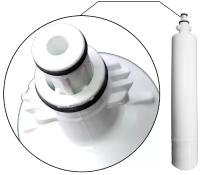 China RPWFE Refrigerator Water Filters Replacement Certified To Reduce Lead Sulfur for sale