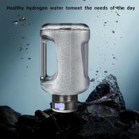 China 2500PPB Pure Hydrogen Rich Concentration Hydrogen Water Bottle with SPE/PEM Technology for sale