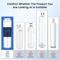 China Pack of 3 Clean Drinking Water Filters 4 EDR4RXD1 UKF8001AXX-200 46-9006 Puriclean II for sale