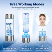 China 3 Purpose Hydrogen Water Generator In Blue Bottle App-Controlled SPE/PEM for sale