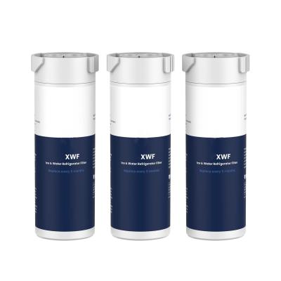 China Electric Power Source XWF Replacement for XWF Refrigerator Water Filter Pack of 3 for sale