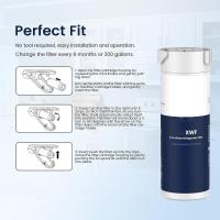 China Electric Power Source XWF Replacement for XWF Refrigerator Water Filter Pack of 3 for sale