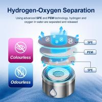 China 1800 ppb Hydrogen Water Bottle Generator for Odourless and Refreshing Drinking Water for sale