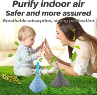 China Activated Bamboo Charcoal Air Purifier Bag Triangle Scent Freshener for Online Shops for sale