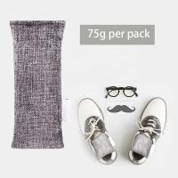 China 75g Bamboo Charcoal Air Purifying Bags Customized Shoe Deodorizer for Odor Absorption for sale