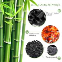 China OEM 12 Pack Bamboo Air Purifying Bag Activated Charcoal Bags Odor Absorber 6x50g 6x150g MSDS Certified for sale