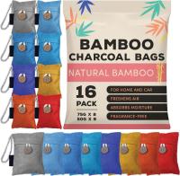 China 8x50g and 8x75g Bamboo Charcoal Air Purifying Bag for Fragrance-Free Air Purification for sale