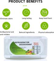China Eliminate Fridge and Freezer Odors with Our Refrigerator Deodorizer 11.5*5.5*2.5 cm for sale