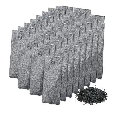 China 75g Activated Bamboo Charcoal Air Purifying Bag for Eliminating Refrigerator Odors for sale