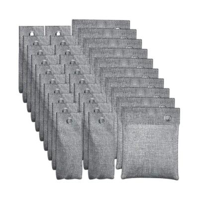 China 30 Pack Bamboo Charcoal Air Purifying Bags Active Ingredient Content Above 80% Home for sale