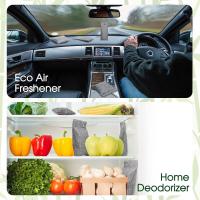 China 30 Pack Bamboo Charcoal Air Purifying Bags Active Ingredient Content Above 80% Home for sale